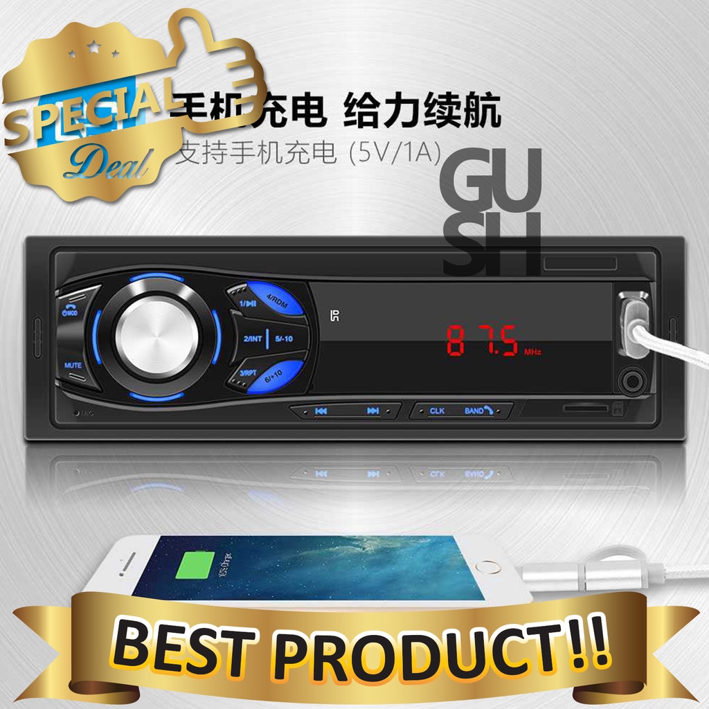 12v Car Audio Player Bluetooth MP3 Player USB FM Radio Multifunction ...
