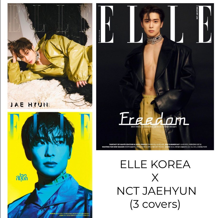 *LIMITED/NEW COVER* NCT Jaehyun Solo Magazine Cover [ELLE KOREA] August ...