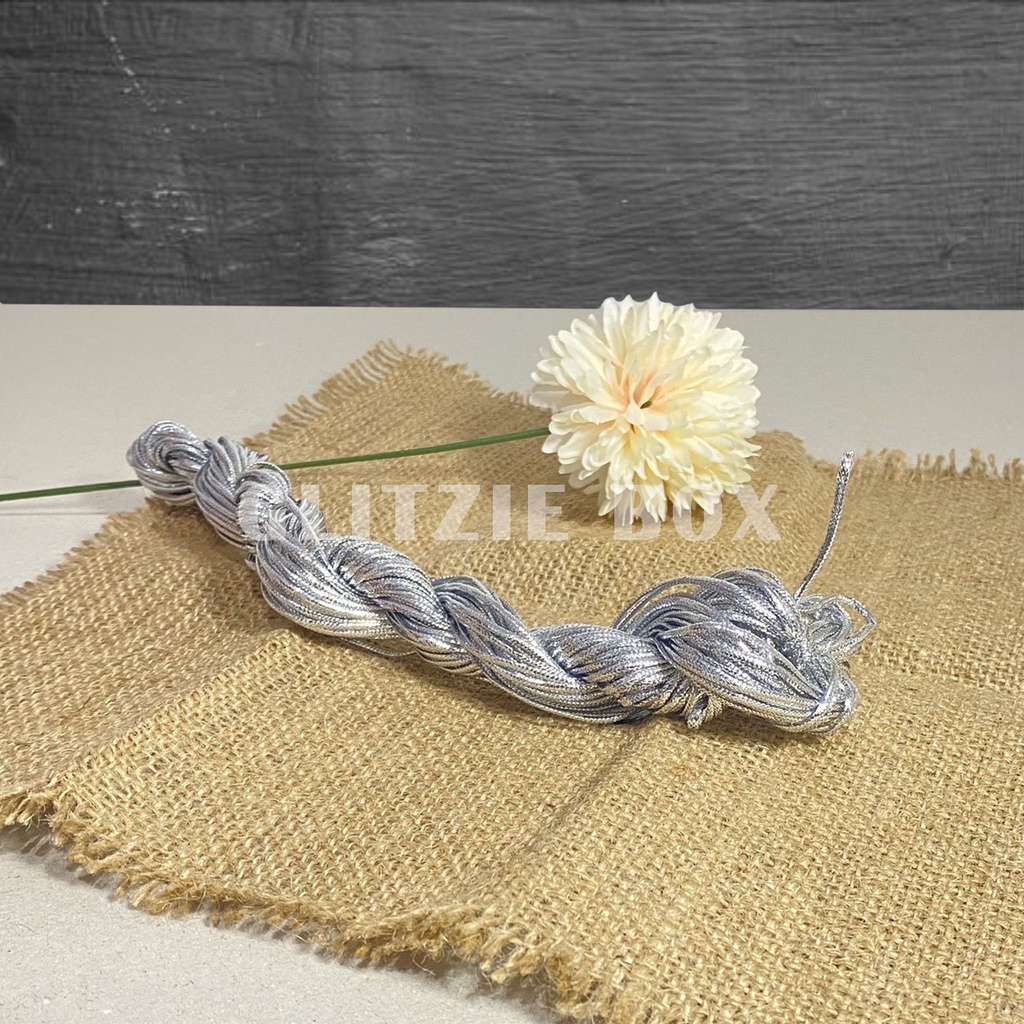 Souvenir Rope 2MM | Silver Rope Gold Silver String Metallic Rope Gold ...