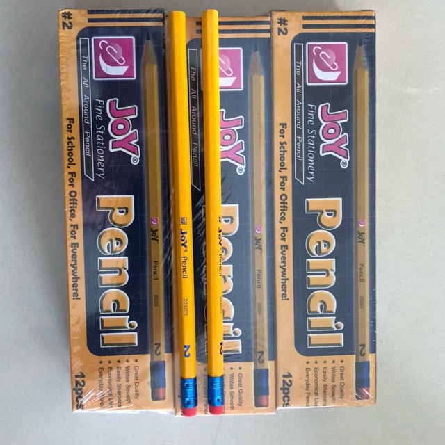 Joy Pencil no.2 12pcs/pack | Shopee Philippines