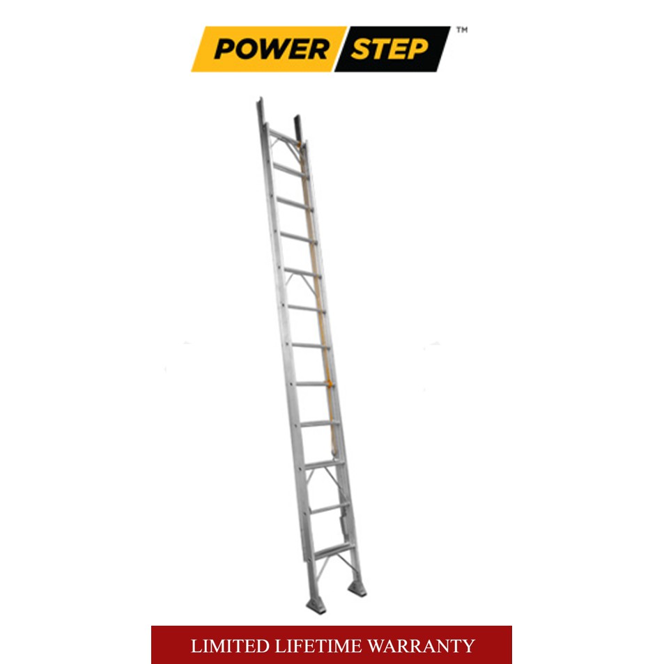 Power Step Aluminum Extension Ladder 20ft | Shopee Philippines