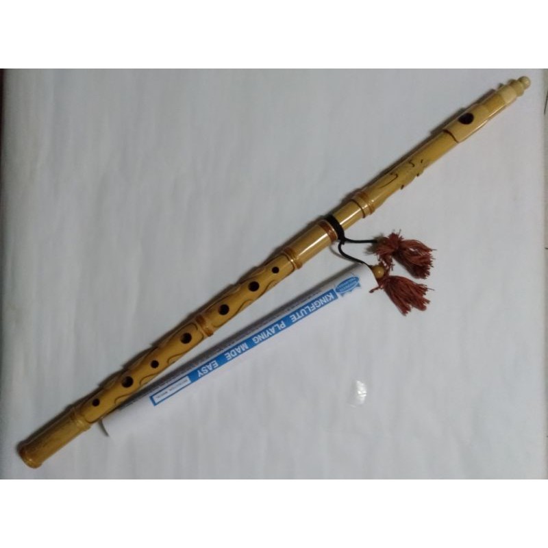 Kingflute Bamboo flute Professional Truesidewinder Key of C(double ...