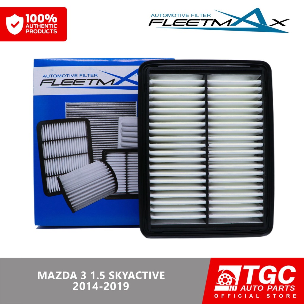 Fleetmax Air Filter / Air Cleaner Mazda 3 1.5 Skyactive Mazada 2 ...