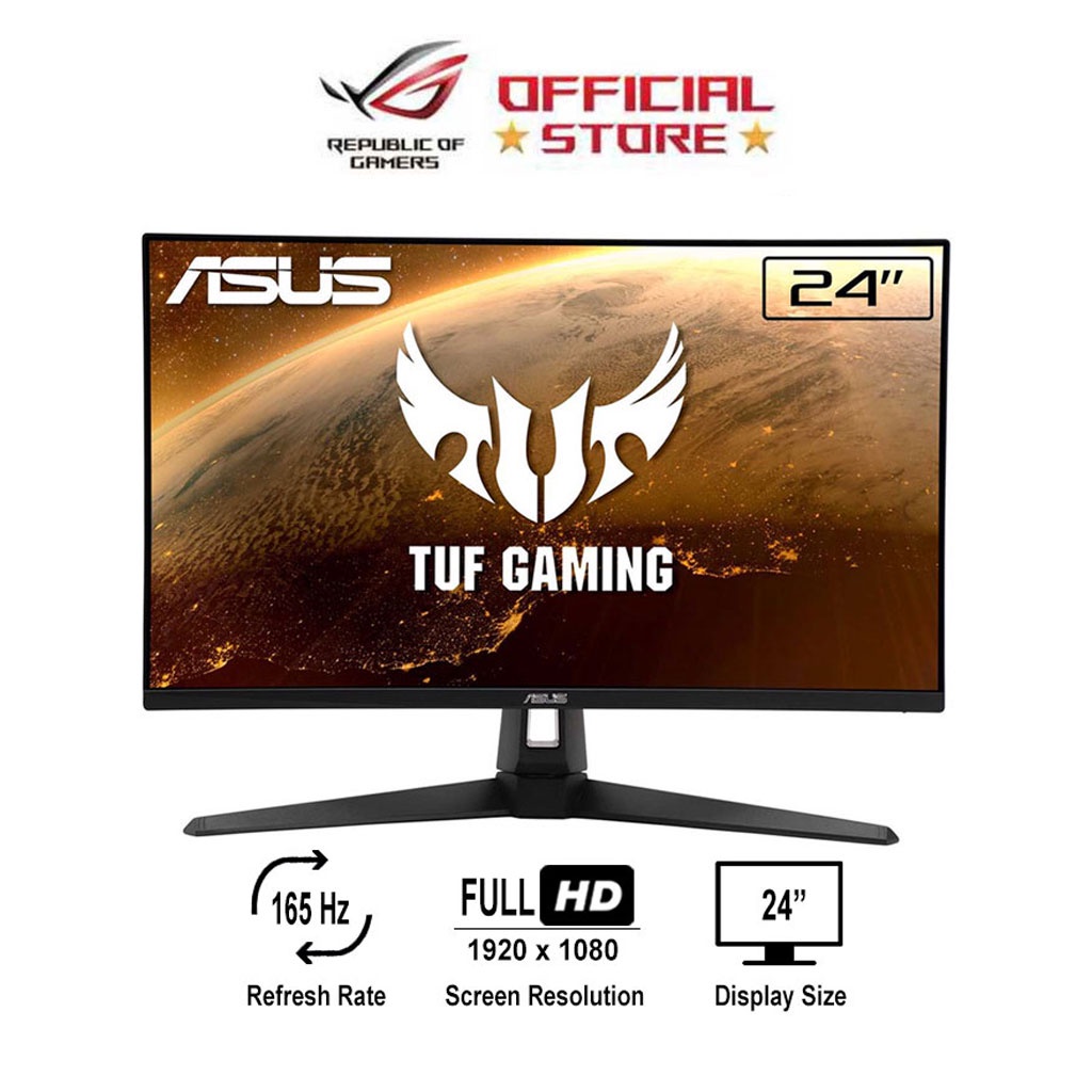 Asus TUF Gaming VG249Q1A 23.8" Full HD FreeSync Premium Gaming Monitor ...