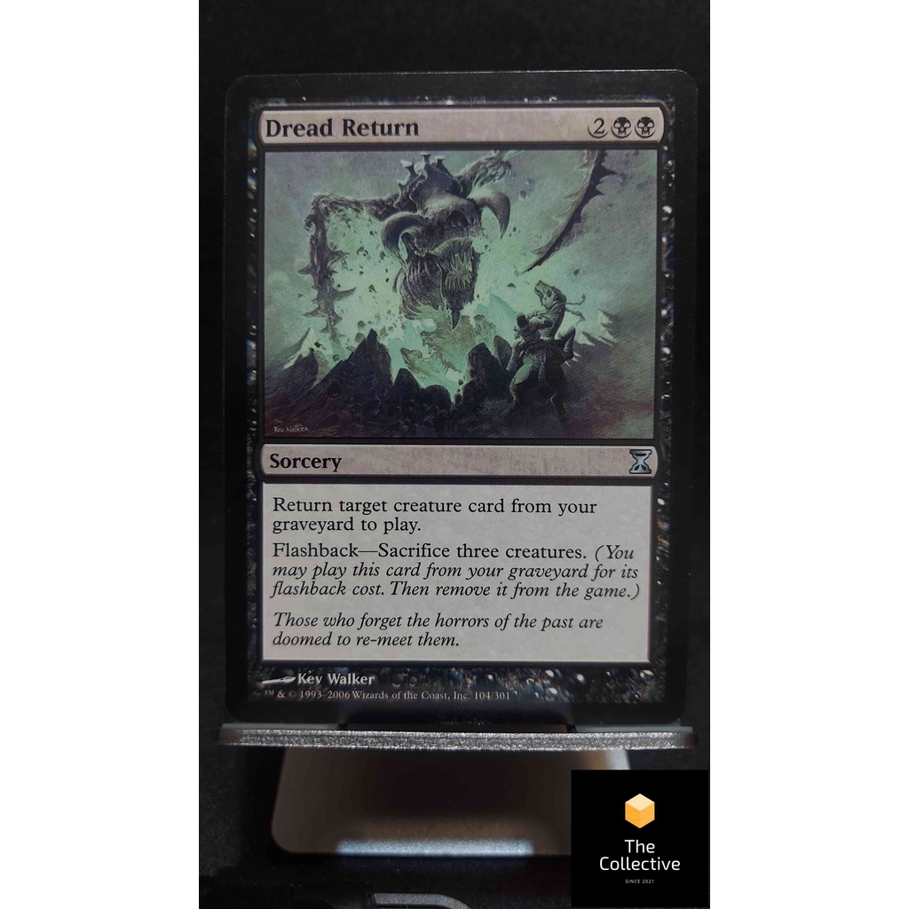 Magic the Gathering - MTG Card Game - Dread Return - [ID: BB1] | Shopee ...