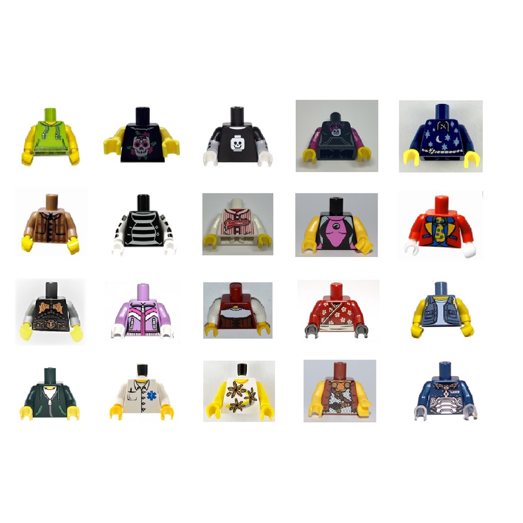 LEGO Accessories - Minifigure Torso Assembly | Shopee Philippines