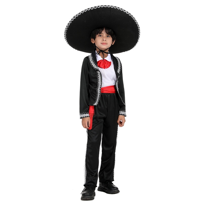 Traditional Mexico Clothing For Boys Halloween Costumes Mariachi Amigo ...