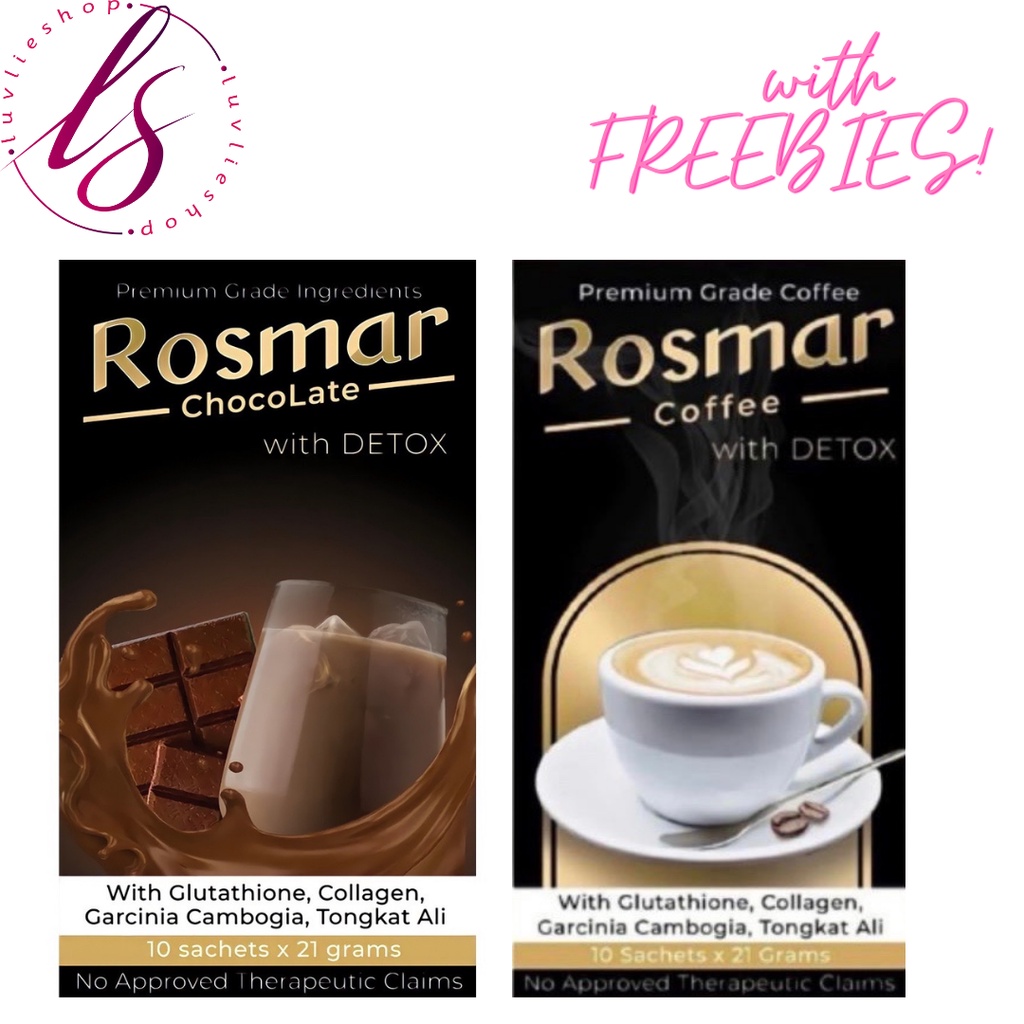 ROSMAR DETOX DRINK in COFFEE and CHOCO variant | Shopee Philippines