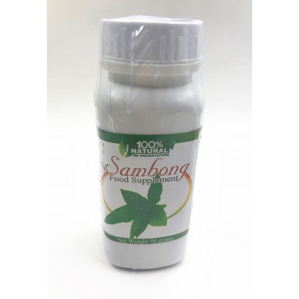 100% Natural Sambong Food Supplement 100 Capsules | Shopee Philippines