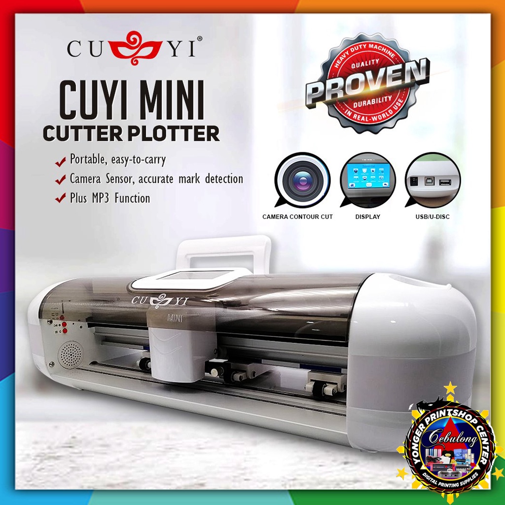 12 INCHES CUYI MINI CUTTER PLOTTER MACHINE | Shopee Philippines