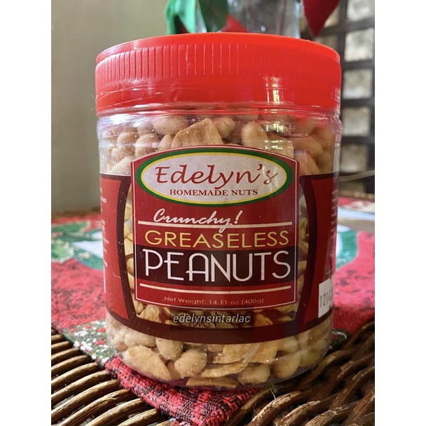 PEANUT - Edelyn’s Greaseless Peanuts 400g | Shopee Philippines