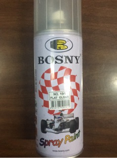Bosny Spray Paint Clear #190 or Flat Clear #191 | Shopee Philippines