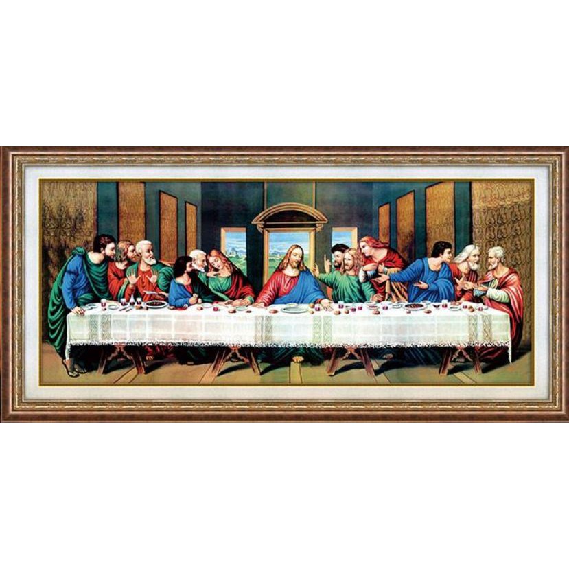 DIY Diamond beads painting THE LAST SUPPER 70X150cm Full round drill ...