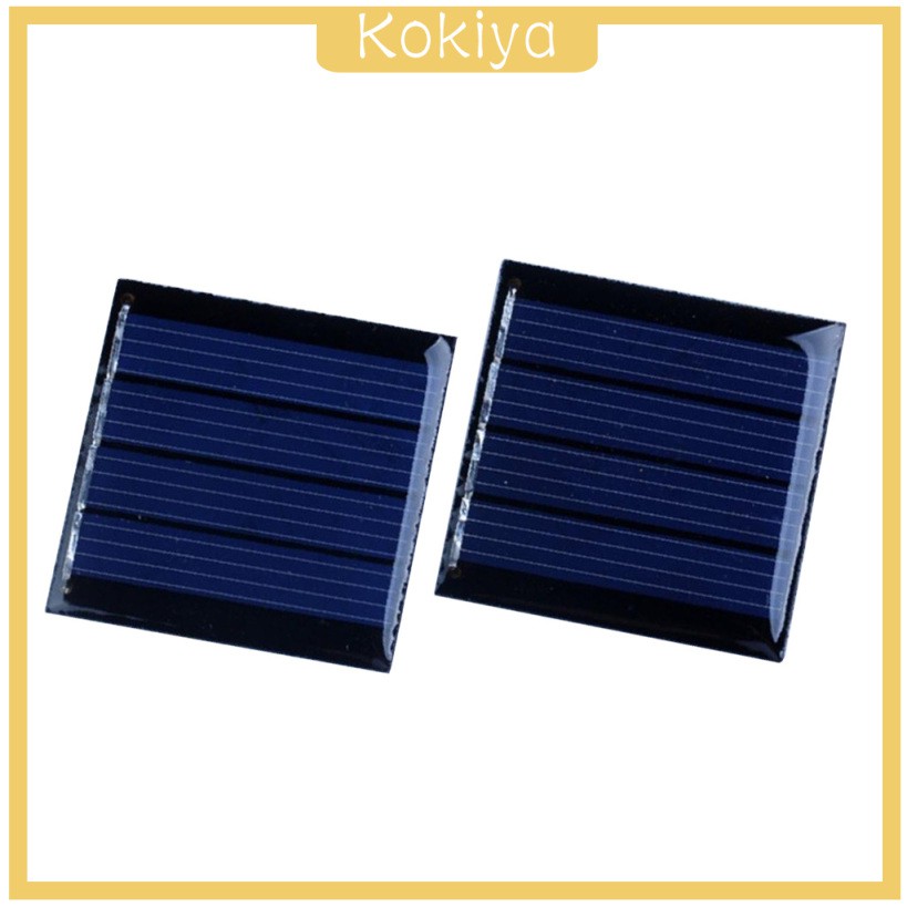 2 Pieces Small Solar Panel 2V 60mA Sun Power Solar Panels Battery ...