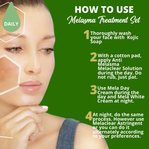 [ MELASMA TREATMENT ] Greenika Melasma Set for Melasma Treatment Set ...