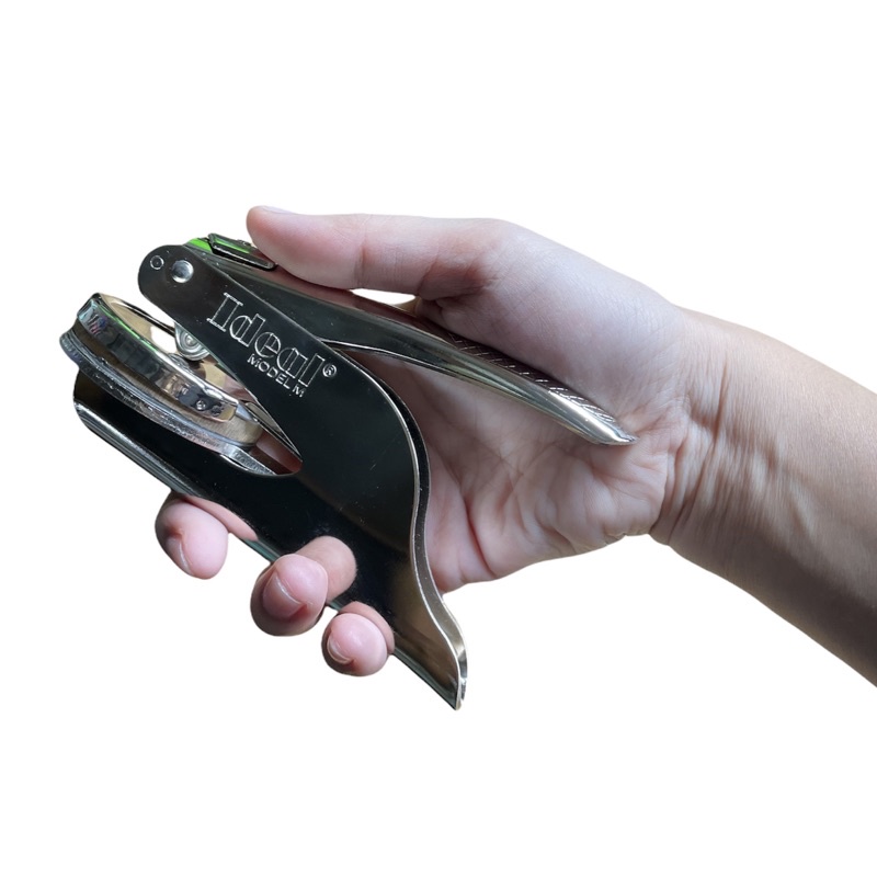 POCKET SEAL STAINLESS Dryseal/Embosser (MANUAL OR MACHINE ENGRAVE ...