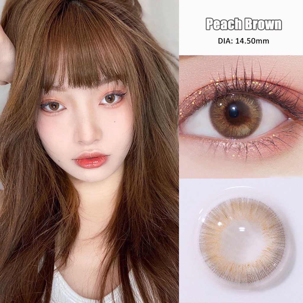 graded lens - Calk Visual Click Contact lens Myopia contact lenses 2pcs ...