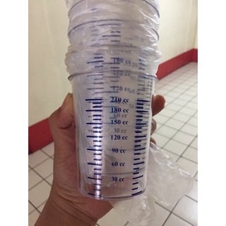 Calibrated glass/Measuring cup 210ml | Shopee Philippines