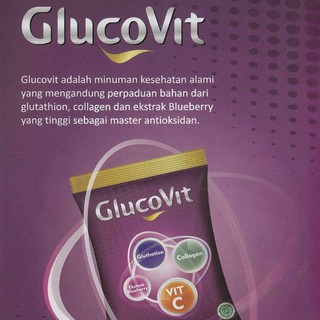 Glucovit Collagen Glutathion Blueberry Extract | Shopee Philippines