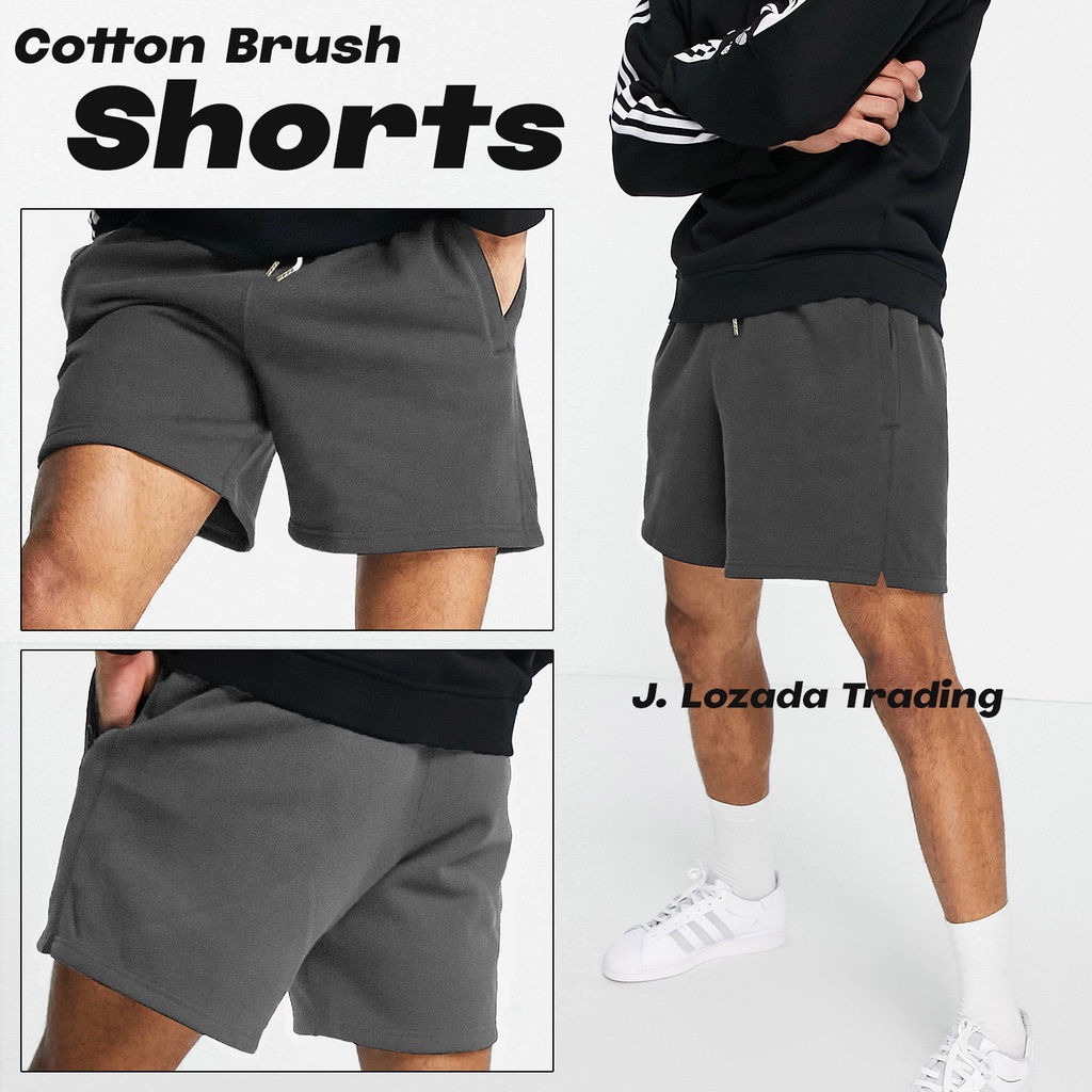 SHC PLAIN - WALKING SHORTS FOR MEN SUMMER KOREAN TRENDY SHORTS | Shopee ...