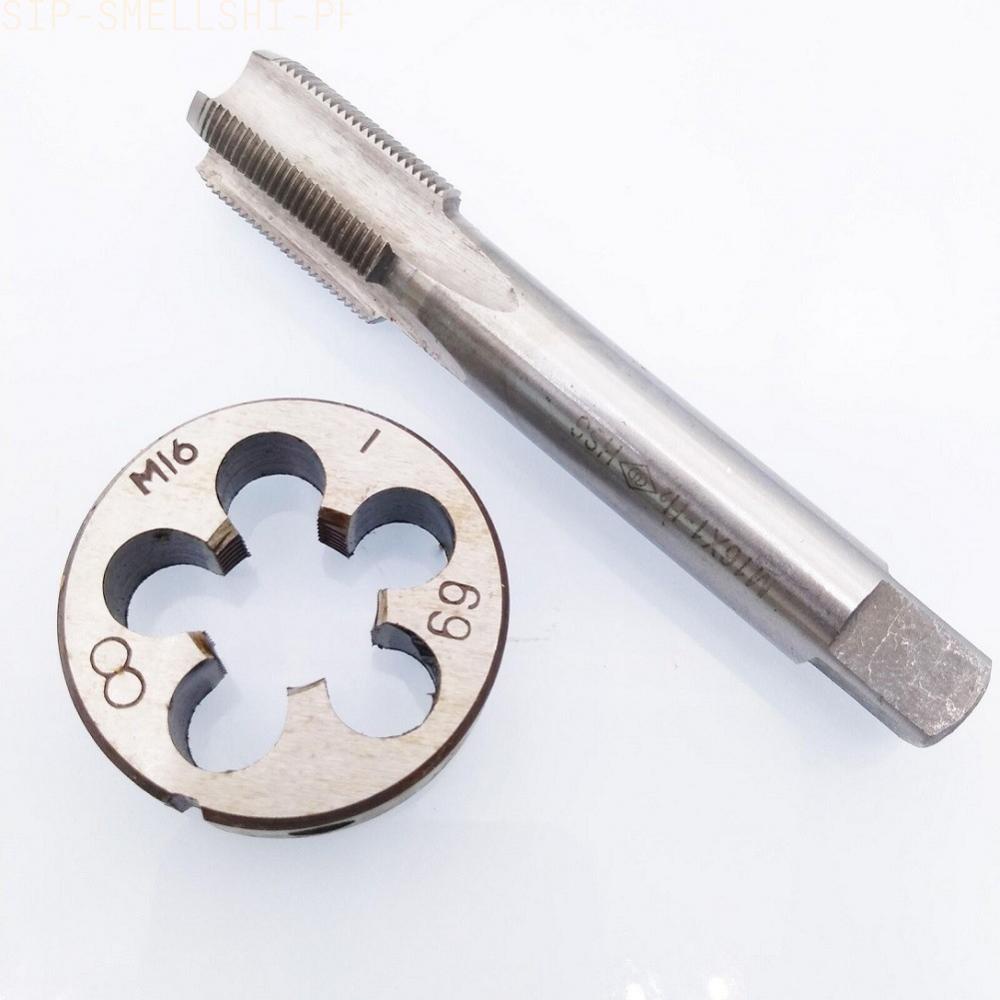 HSS M16 X 1mm Tap Die Metric Thread Right Hand Bolt Screw Cutter Wrench ...