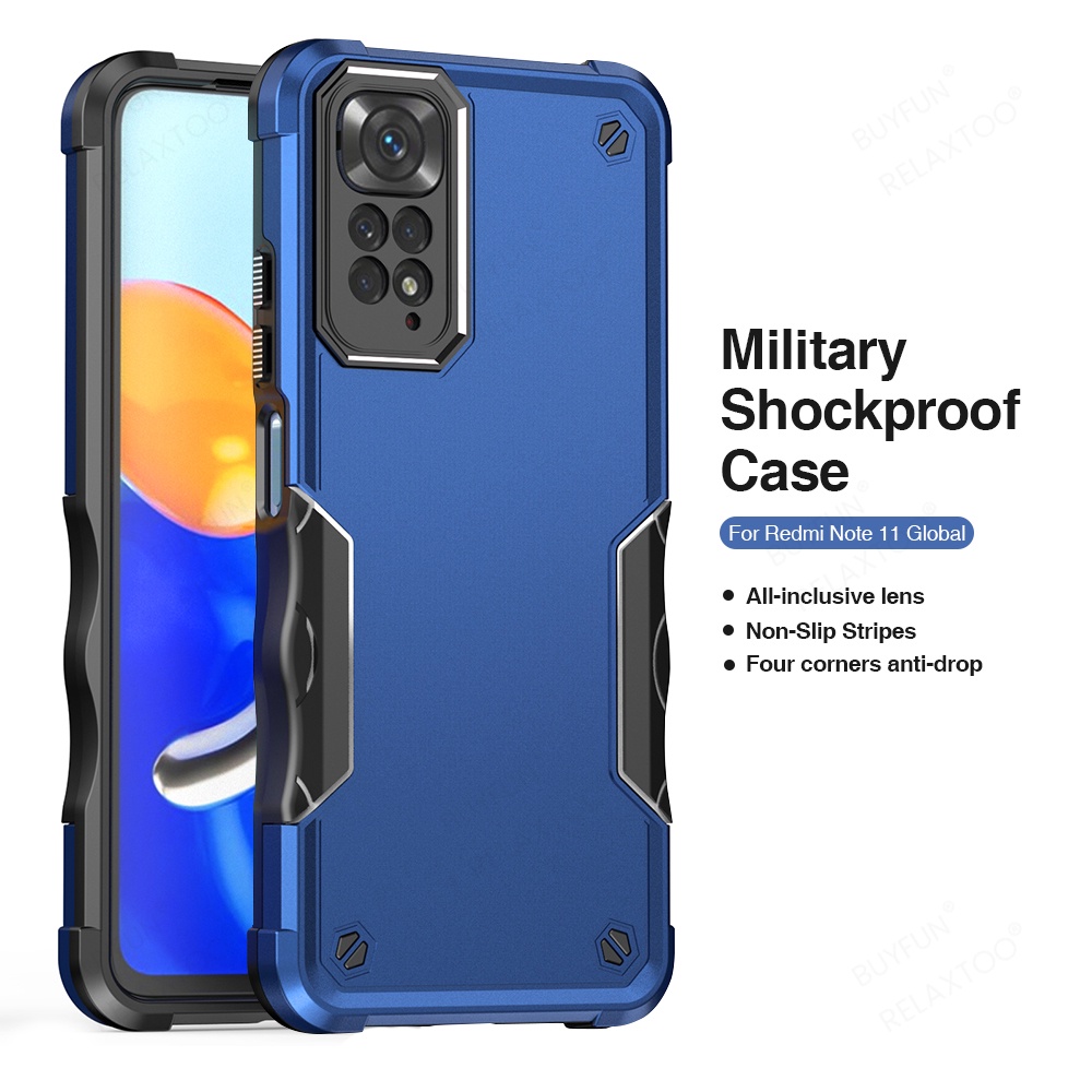 For Xiaomi Redmi Note 11 Pro Shockproof Protective Case Redme Note11 ...