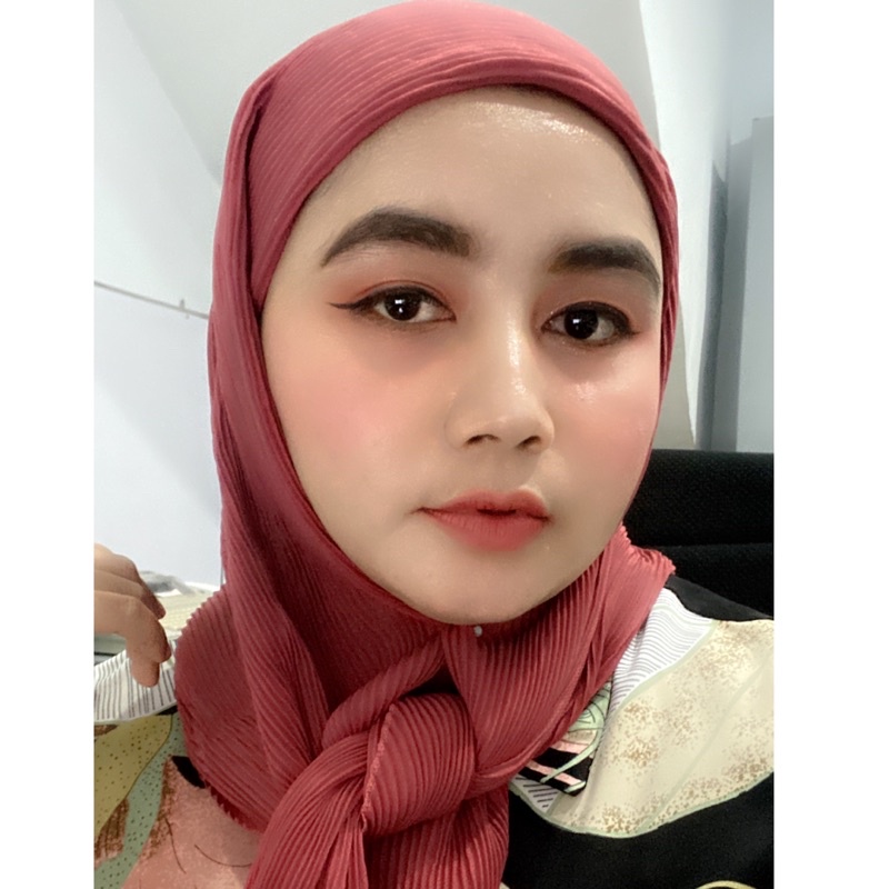 Hijab Below INSTANT PLISKET 110cm (double layer) | Shopee Philippines