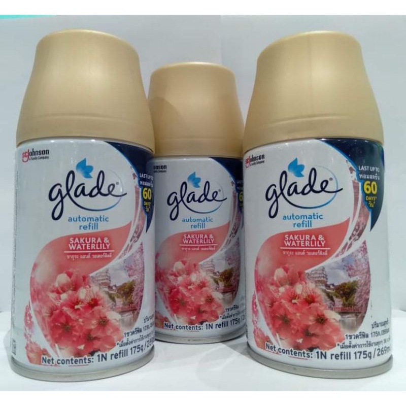 Glade Automatic Refill -Sakura and Water Lily | Shopee Philippines