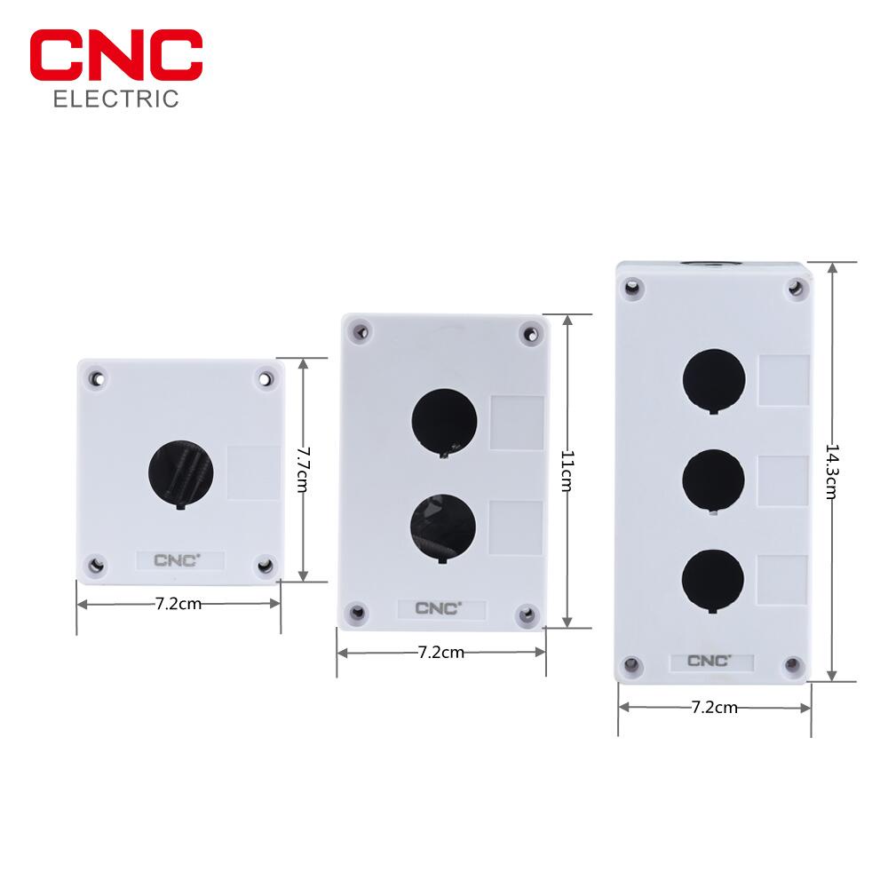 CNC Waterproof button box switch control box 123 hole industrial switch ...