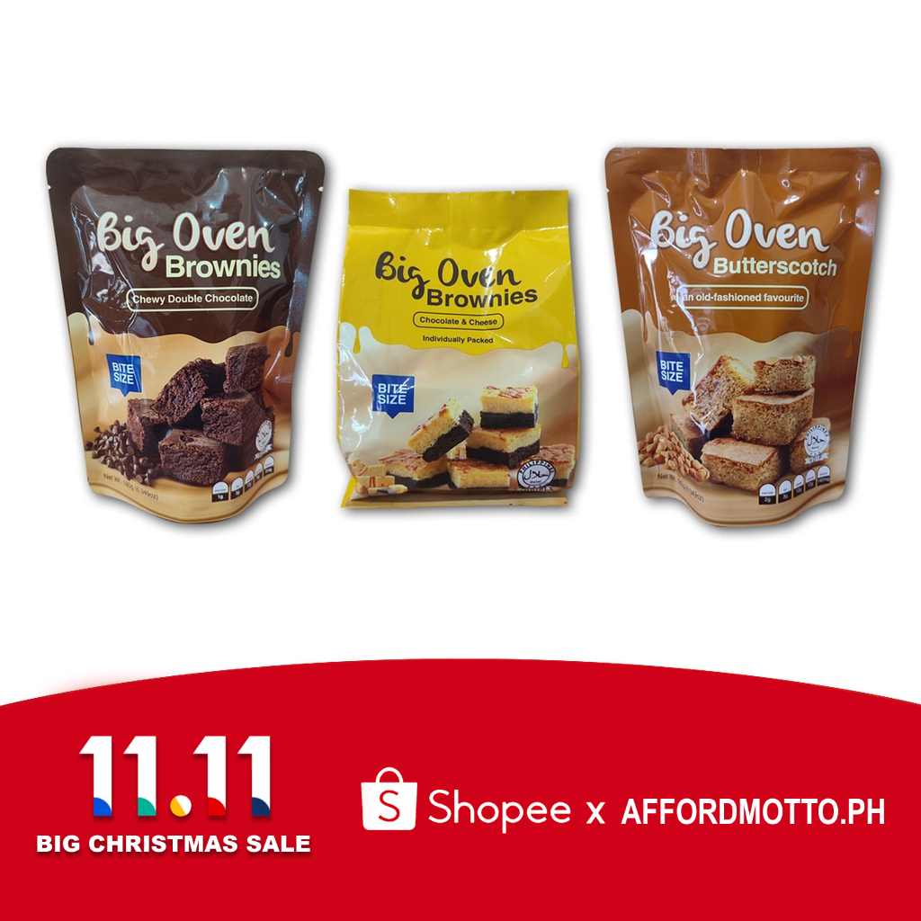 Big Oven Brownies 180g/120g | Shopee Philippines