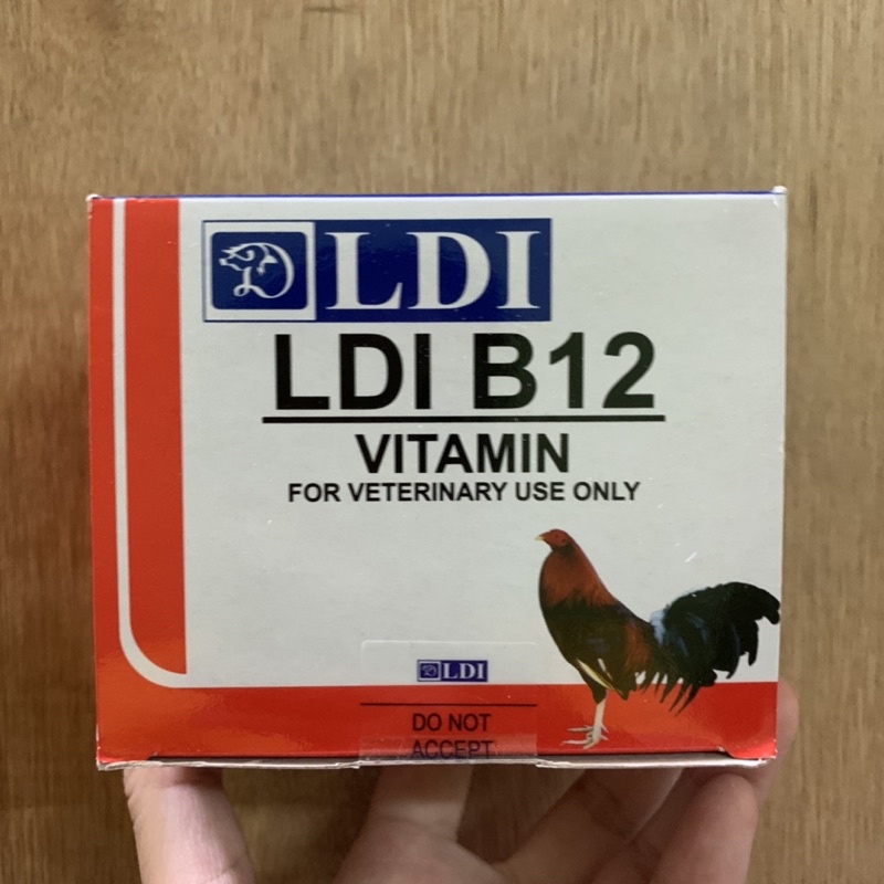 LDI VITAMIN B12 100 TABLETS FOR GAMEFOWL (1 BOX) | Shopee Philippines