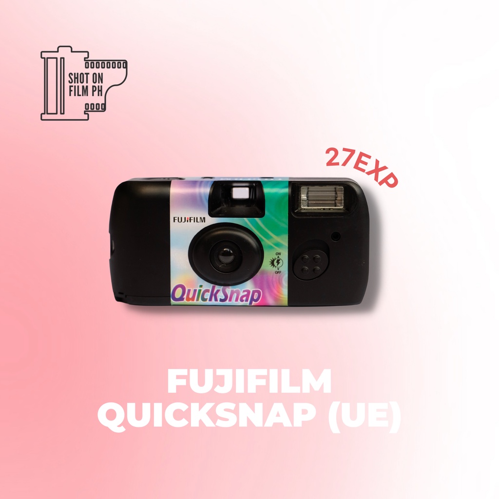 Fujifilm Quicksnap Disposable Camera (EU version-27exp) | Shopee ...