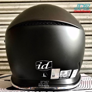 ID IMMORTAL HELMET w/ FREE VISOR BOBBLE MATTE BLACK | Shopee Philippines