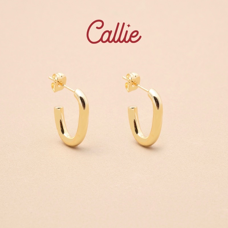 Callie Stainless Steel Kylie Rectangle Stud Earrings Shop Callie ...