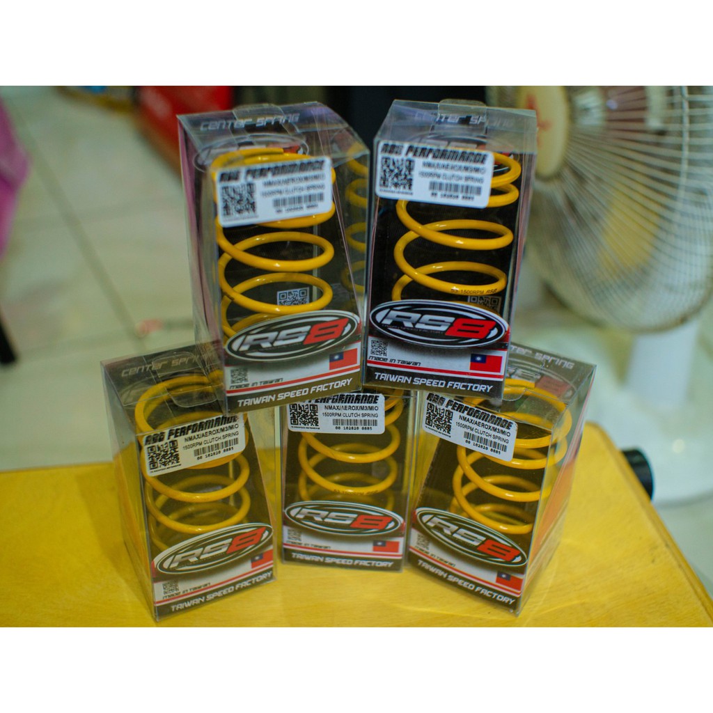 RS8 Center Spring 1000/1200/1500 RPM (NMAX/AEROX/M3/MIO/GRAVIS 125 ...