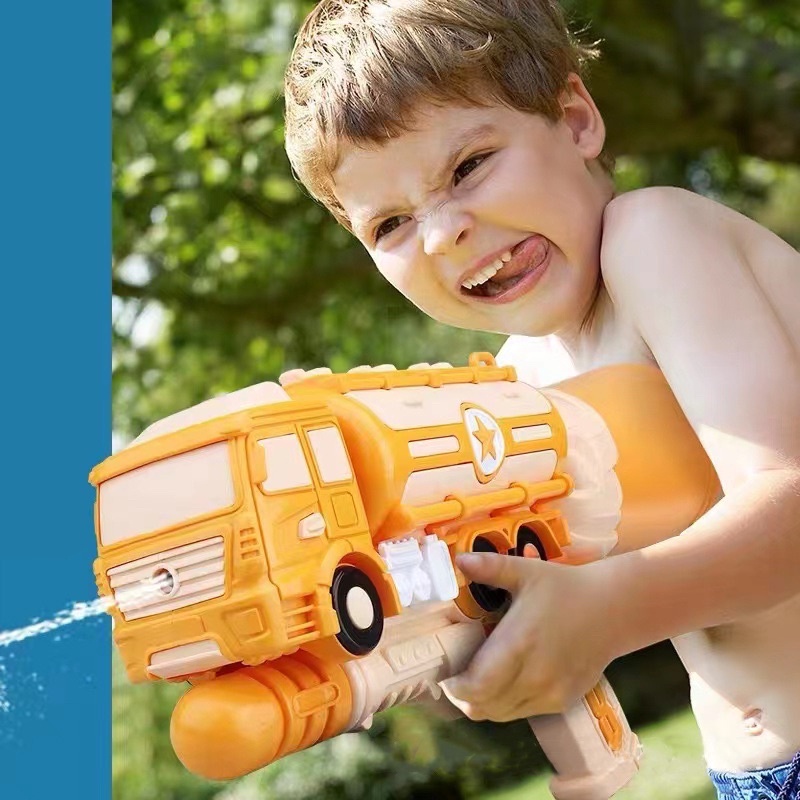 New large-capacity water gun pull-type water gun summer beach rafting ...