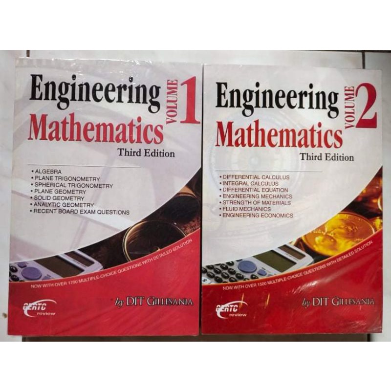ENGINEERING MATHEMATICS Vol.1& ENGINEERING MATHEMATICS Vol.2 by ...