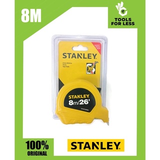 Stanley Basic Tape Measure 3meters (STHT30204-840) & 8meters (STHT33994 ...