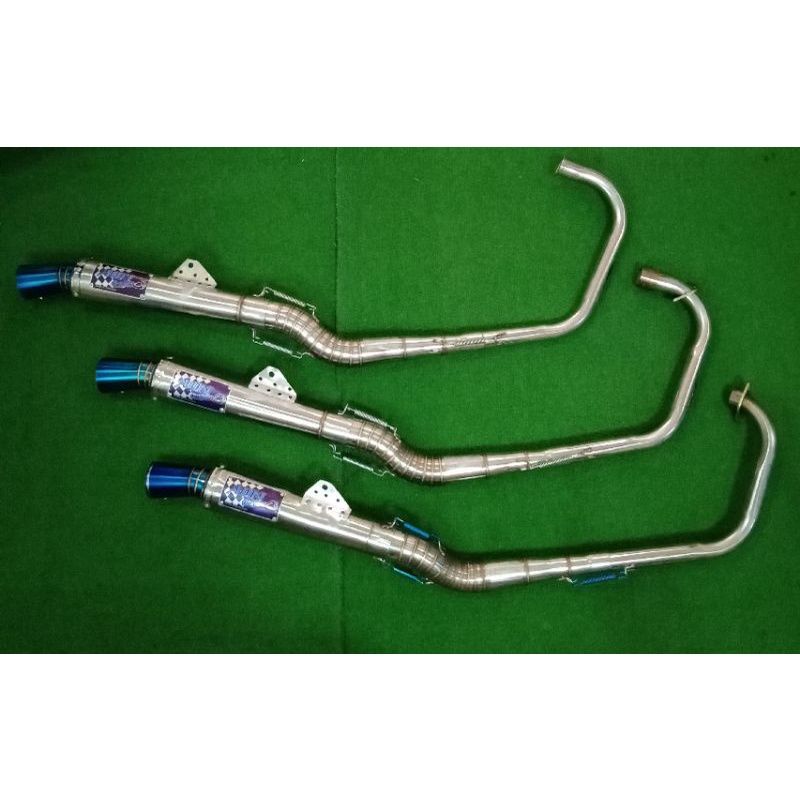 AUN OPEN PIPE for Raider 150/TMX155/TMX 125 w/ free silencer | Shopee ...