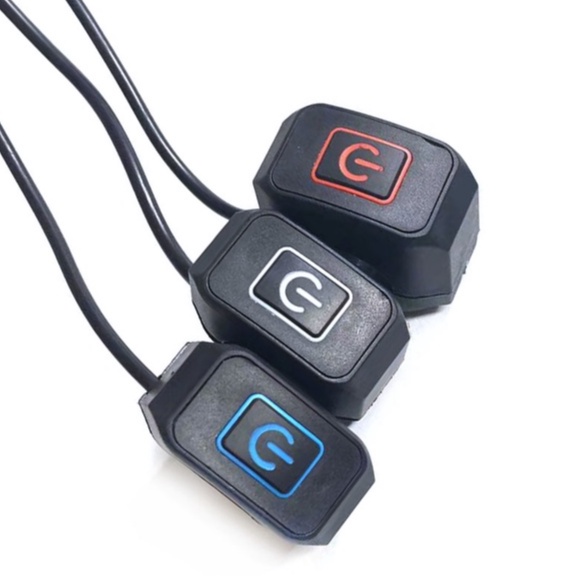 ON/OFF SWITCH CR7 POWER BUTTON LED LIGHTS COD | Shopee Philippines