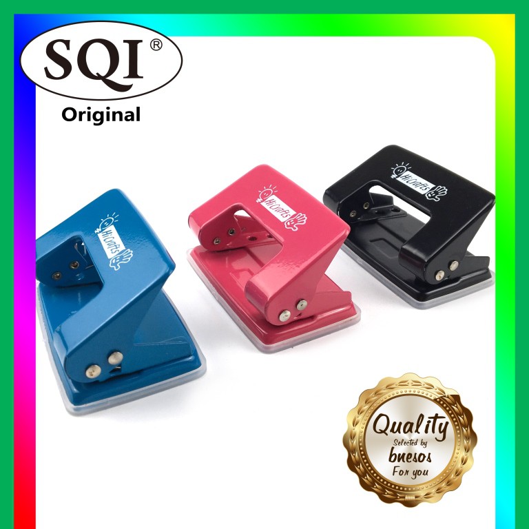 bnesos Stationary School Supplies SQI Office Puncher Small & Medium 7cm ...