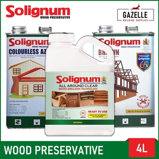 Solignum Wood Preservative All Around Clear Low Odor / Colorless AZ ...