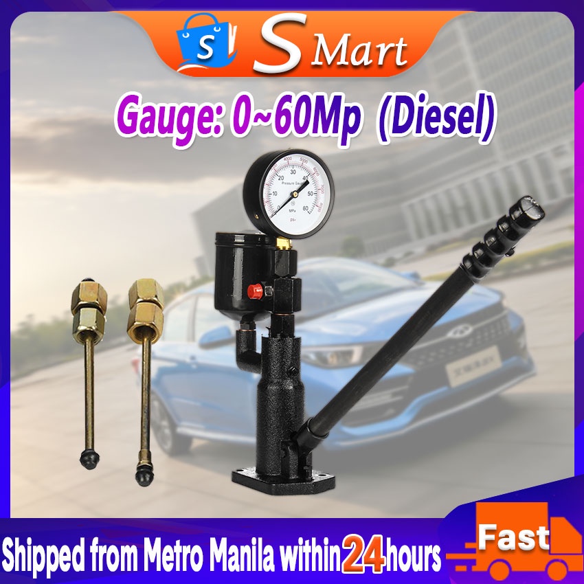 Professional Tools Diesel Fuel Injector Nozzle Tester Pop Pressure ...