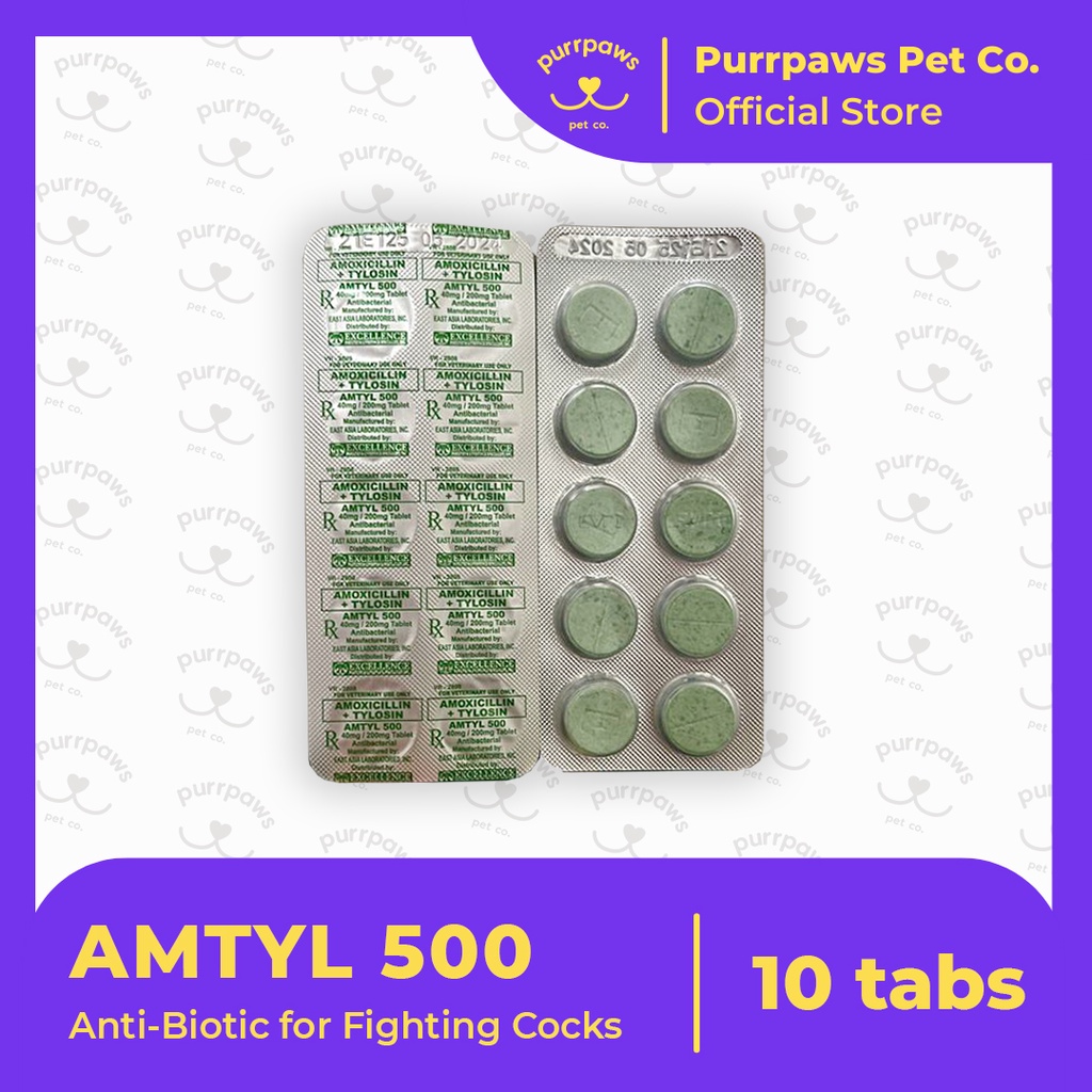 Amtyl 500 Tingi (Retail) - Isang banig (10 pcs) | Shopee Philippines