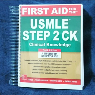 FIRST AID USMLE STEP 2 CK 10th edition | Shopee Philippines