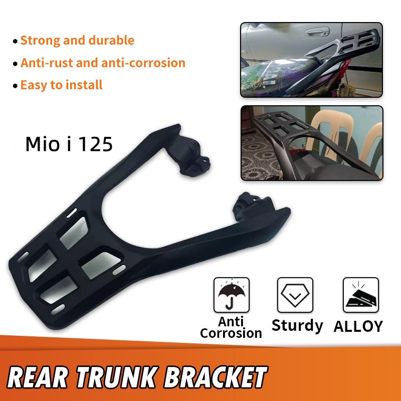 Motorcycle Yamaha MIO i 125 Rear Bracket Top Box Bracket Mio i125 Rear ...