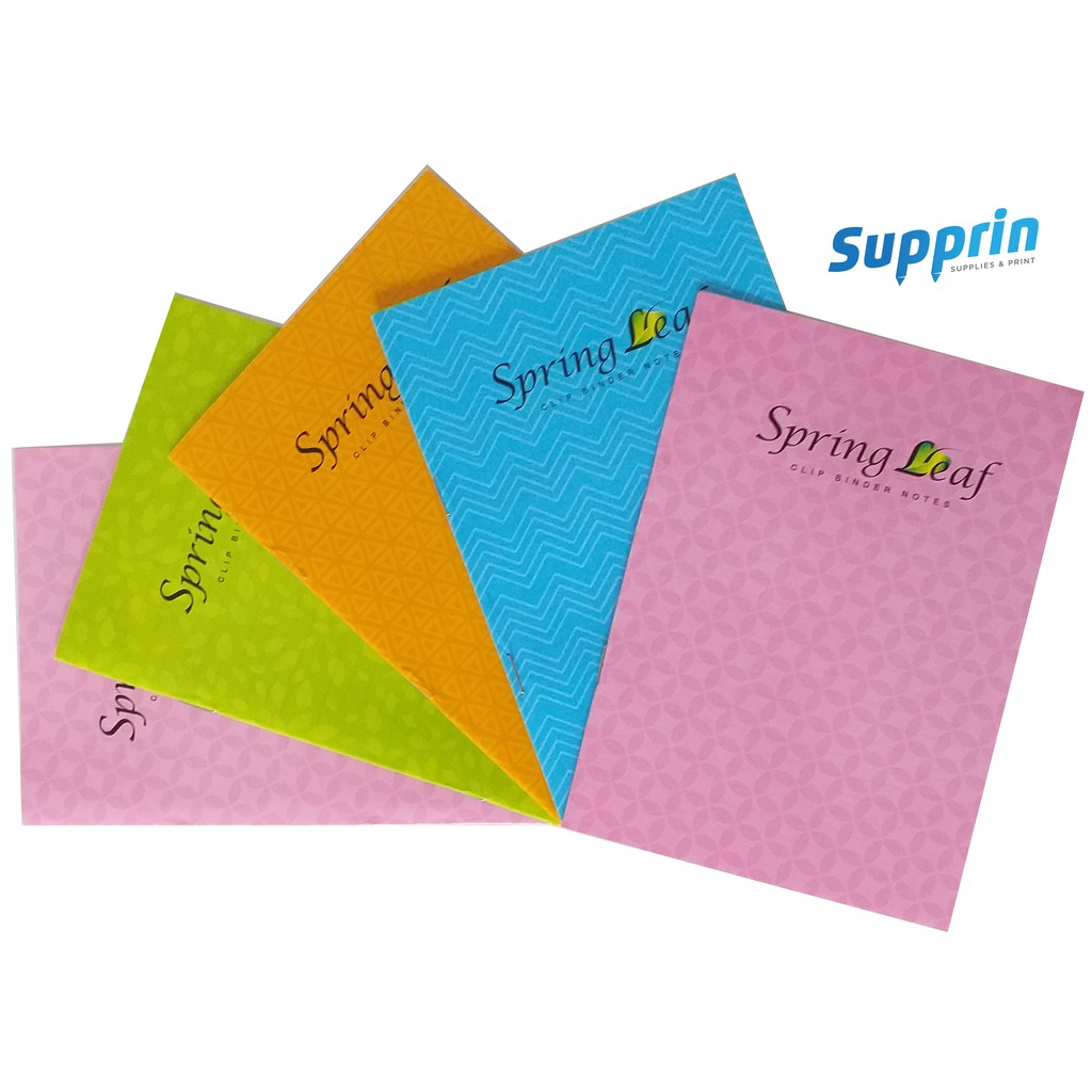 Notebook Filler 5 X 7 Spring Leaf 5 Pcs Per Pack One 1 Pack