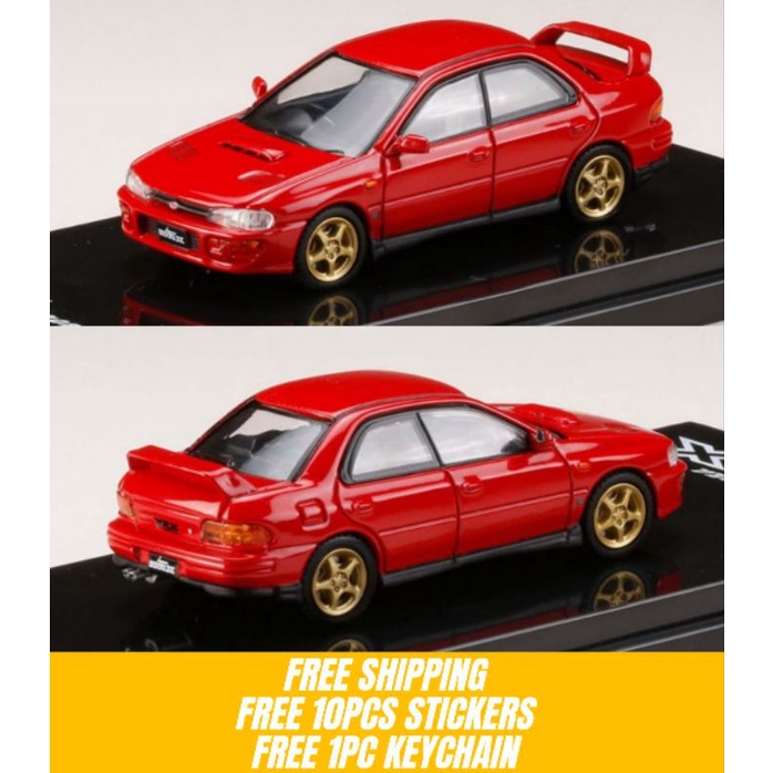 Subaru WRX Impreza STI GC8 - Hobby Japan 1/64 Scale - Rally PIAA JDM ...