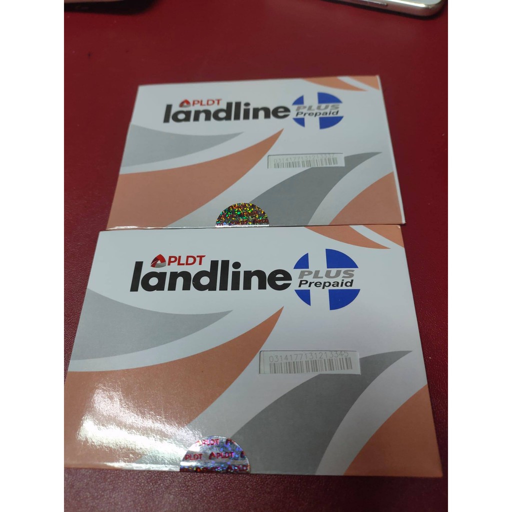Pldt landline plus prepaid/ w 50 pesos / good for ncr or metro manila ...