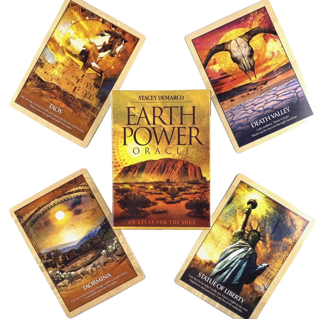 Earth Power Oracle Cards Fortune-telling Prophecy Tarot Deck With PDF ...